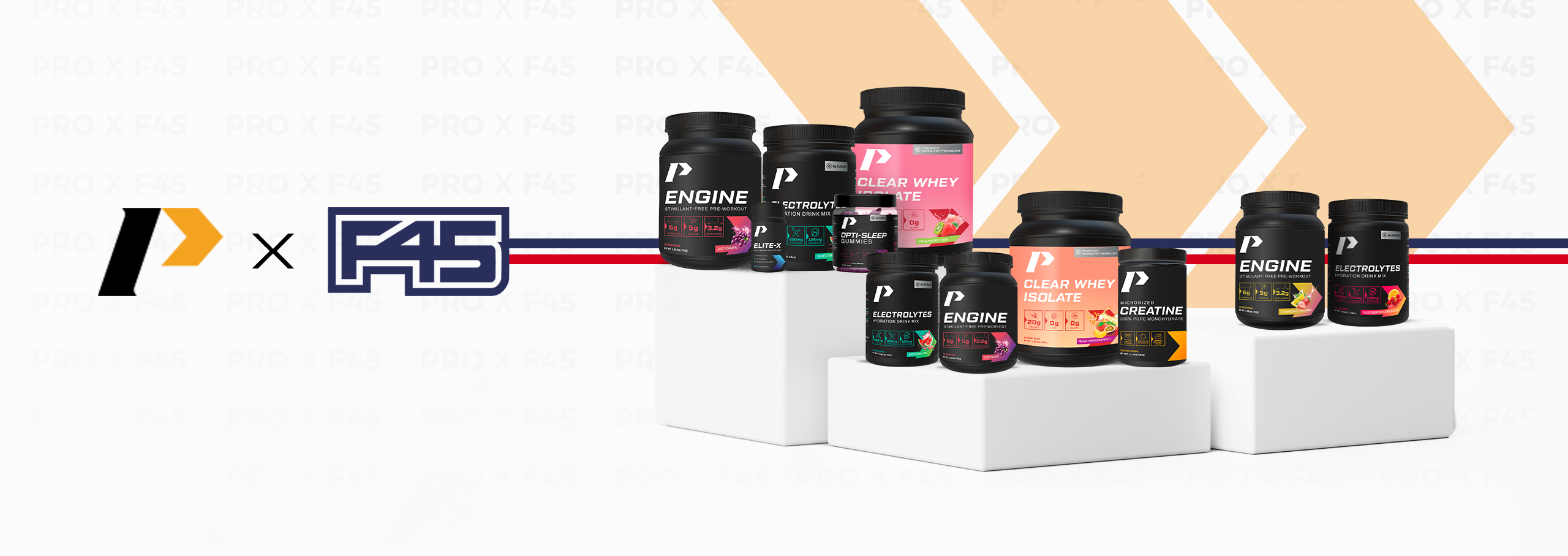 F45 HYROX Nutrition Stacks | PRO Nutrition × F45 – PRO®