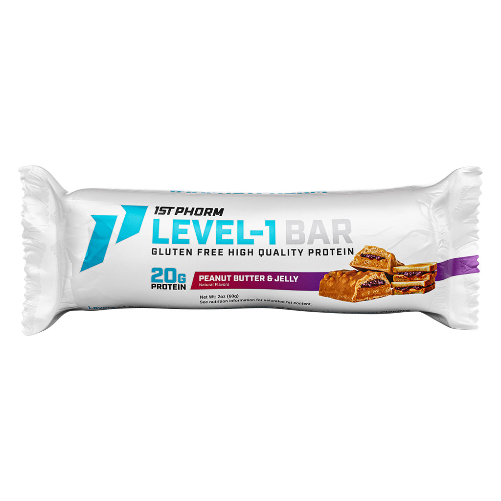 Level-1 Bar by 1st Phorm – High-Protein Meal Replacement Bar – PRO®