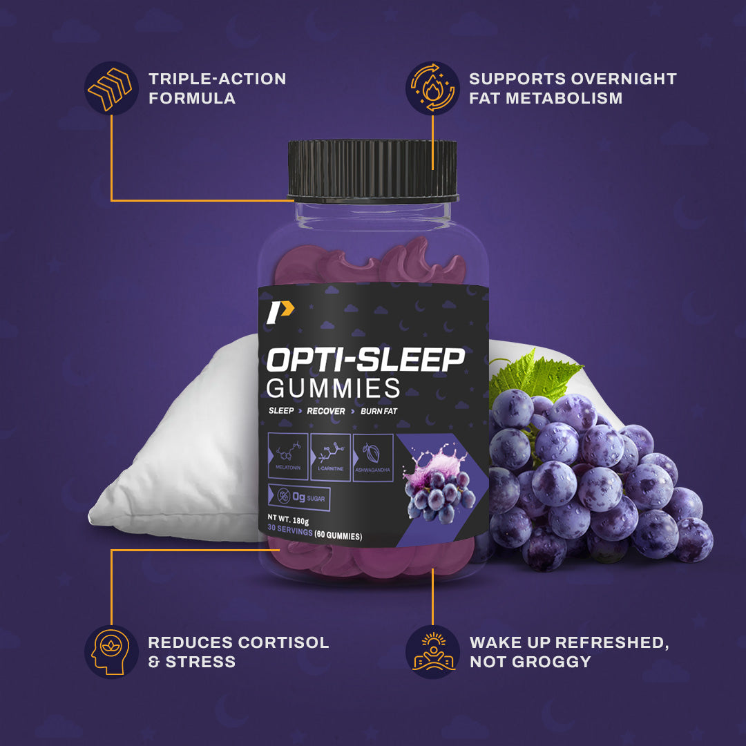 OPTI-SLEEP Gummies | Sleep, Recovery & Fat Burn – PRO®